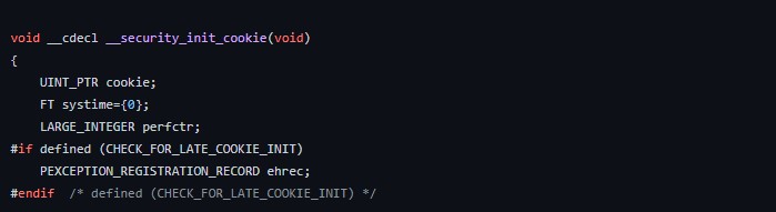Buffer Security Check - Dissassembly Explained
